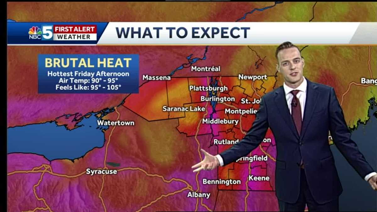 Video: Oppressive humidity quickly builds this week (7/15/19)