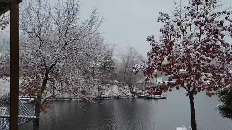 Gallery: Photos and Videos from Monday morning's snow