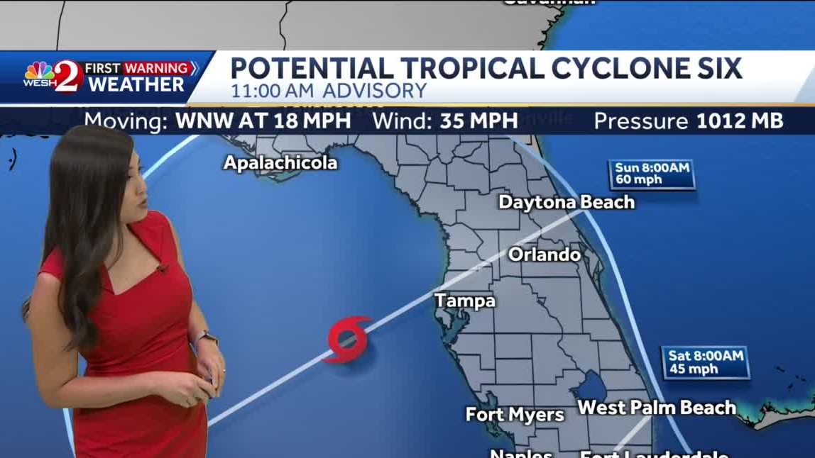 Tracking Potential Tropical Cyclone 6