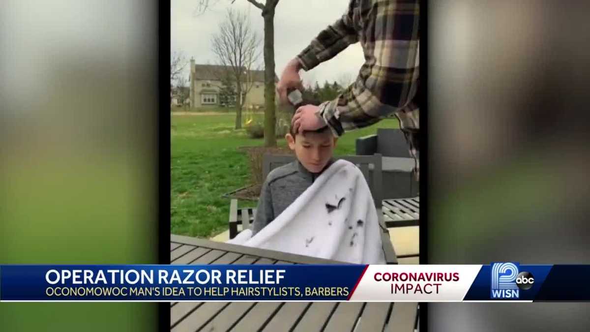 Coronavirus: Family starts 'Razor Relief Challenge'
