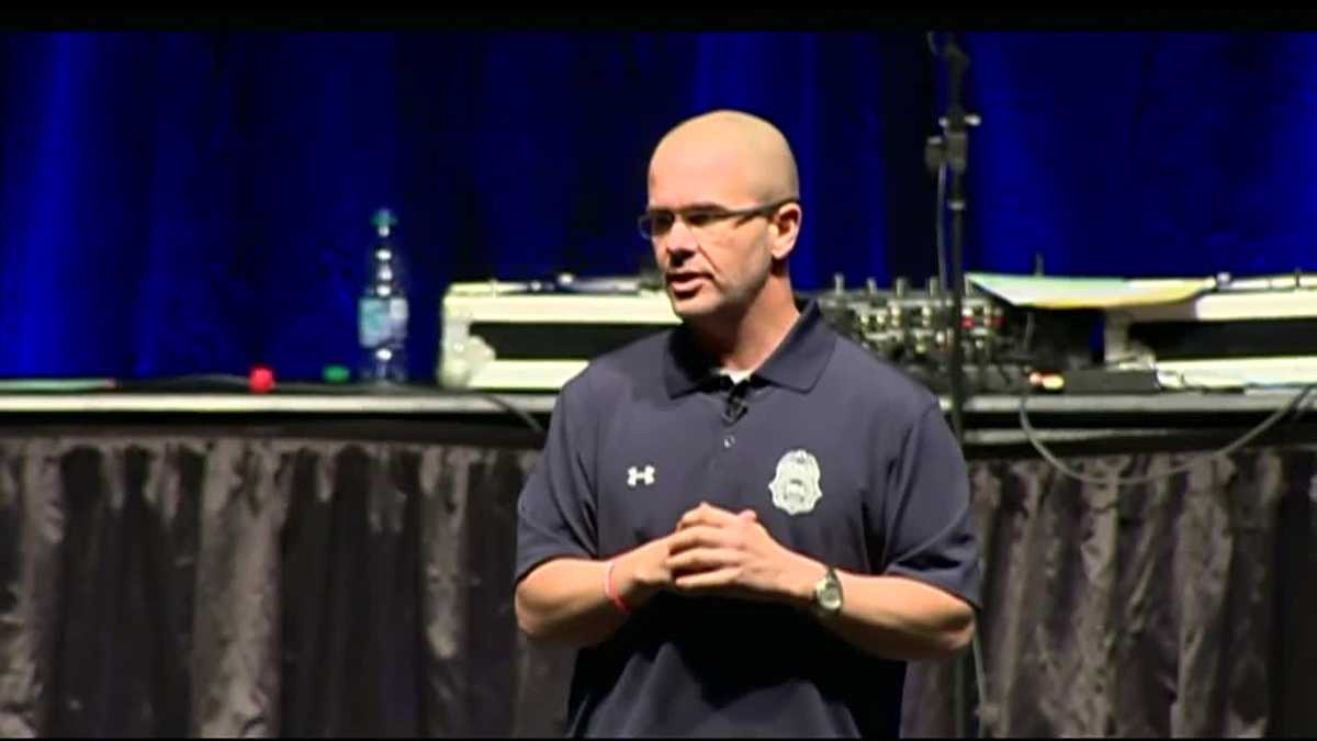 Manchester DEA agent Jon Delena speaks at NH Youth Summit on Opioid ...