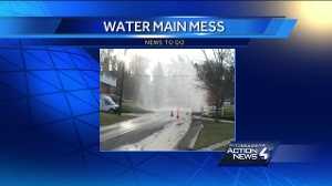 ‘Geyser-like’ water main break causing problems for Shaler Township ...