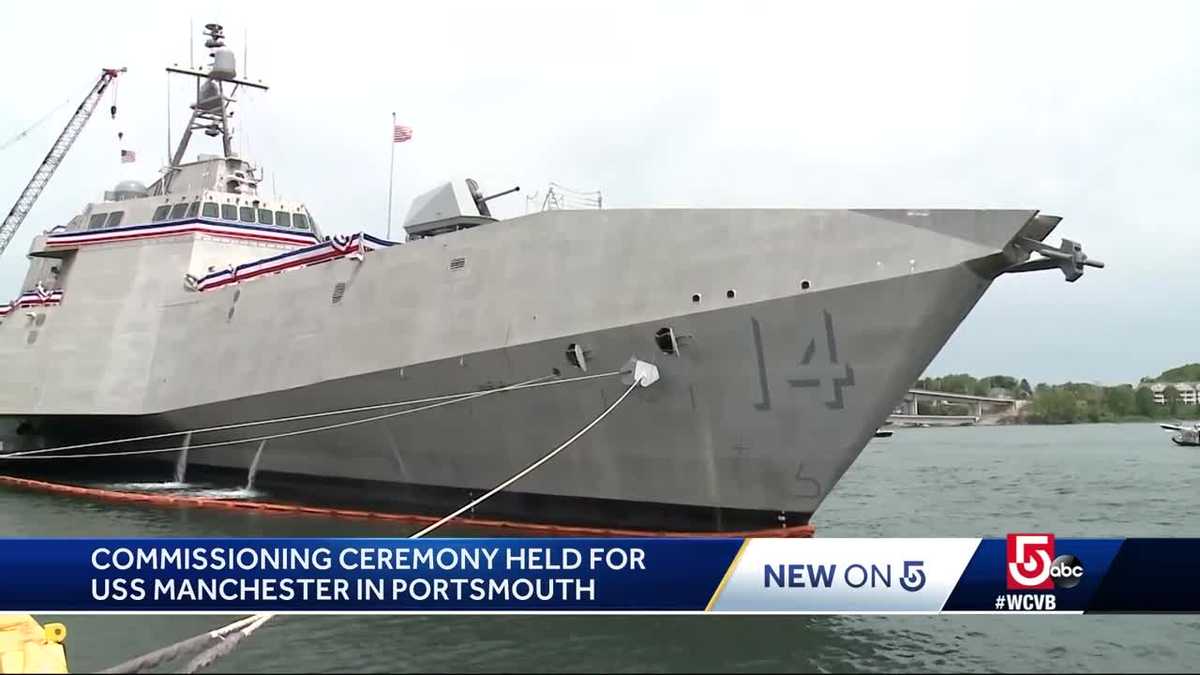 Commissioning ceremony held in New England for new Navy ship