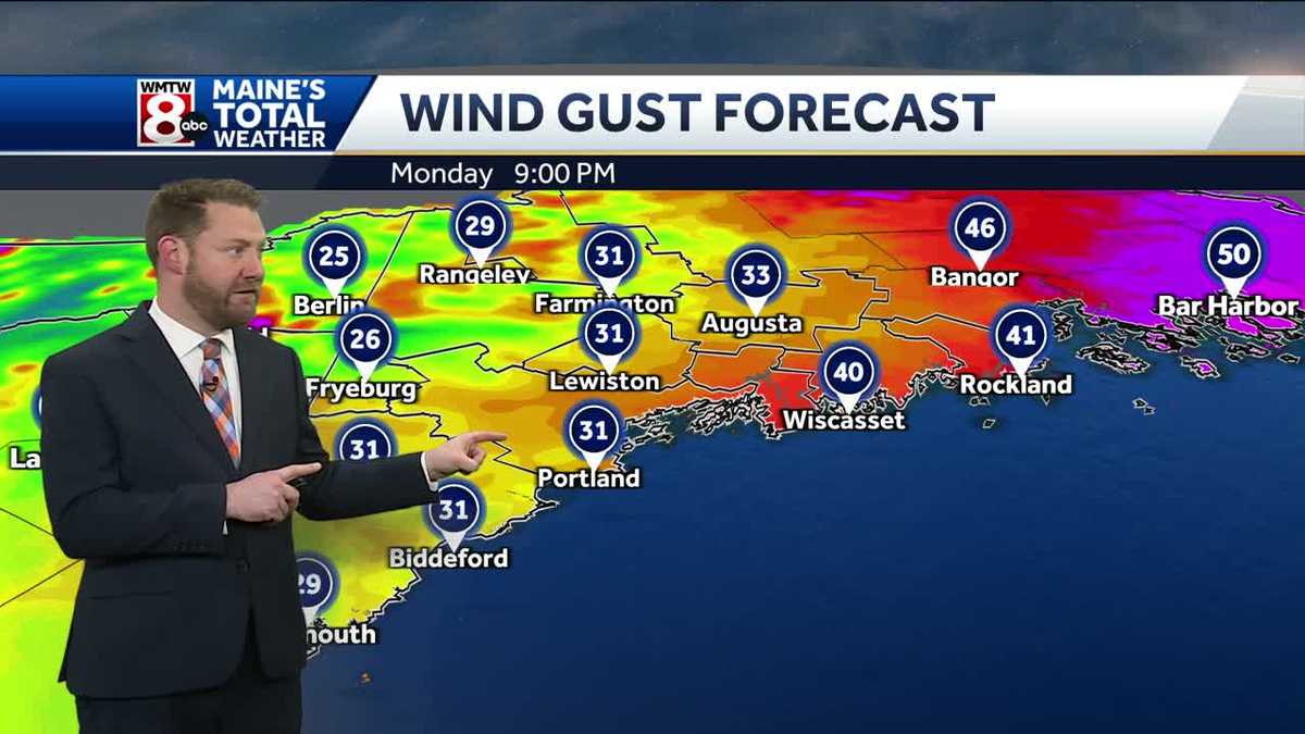 High winds, rain to continue through afternoon