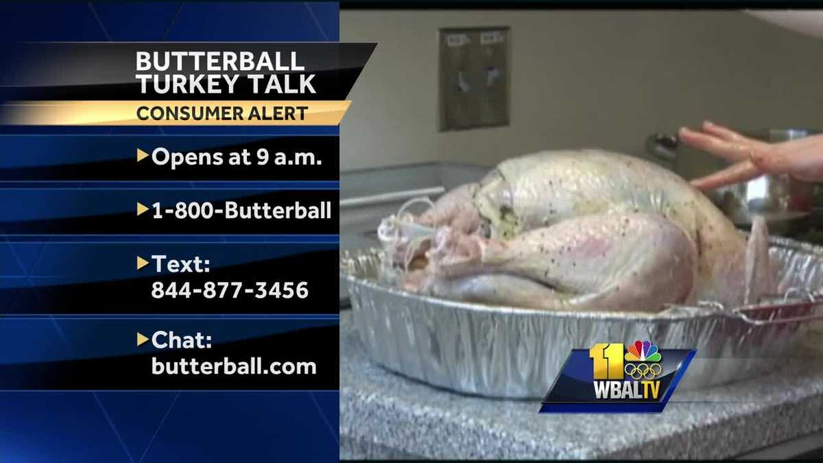 Butterball turkey hot line opens for calls