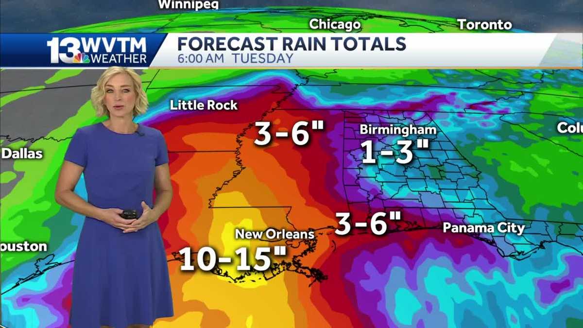 Tropical Storm Barry will impact Central Alabama