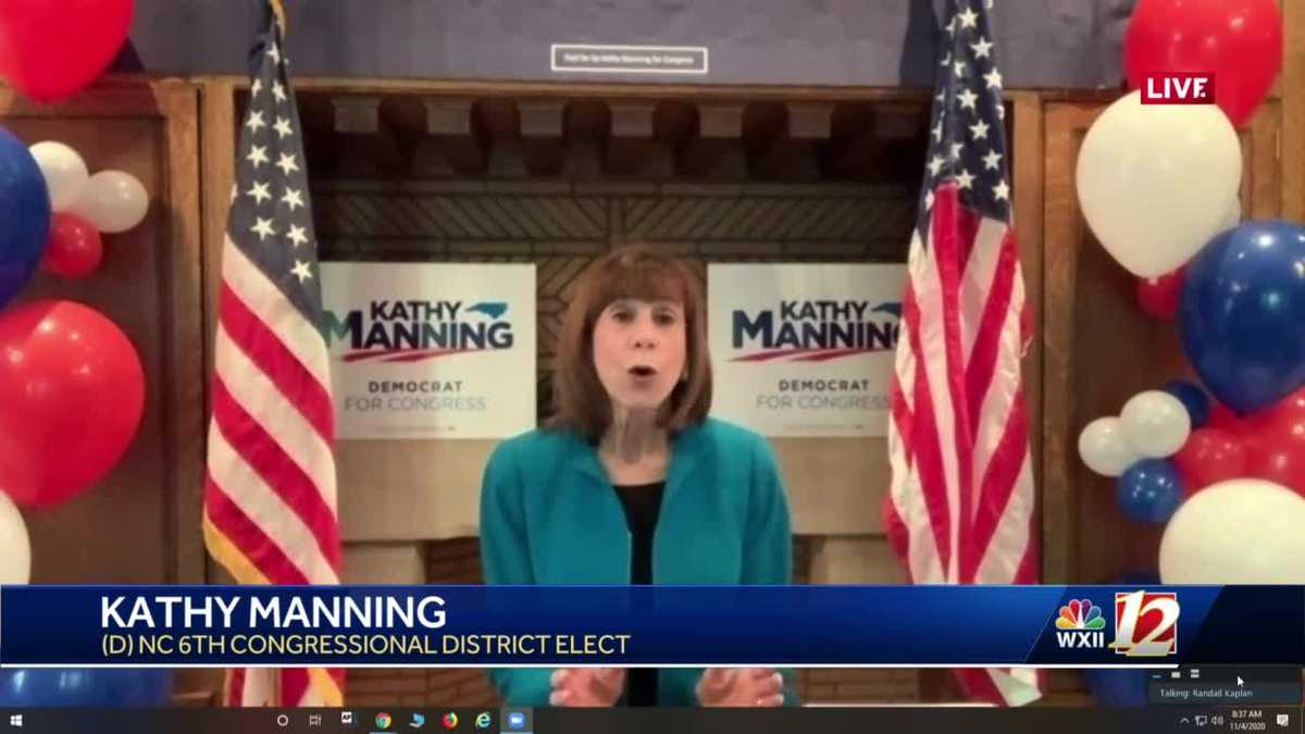 Kathy Manning talks COVID-19, record vote count after win in 6th ...