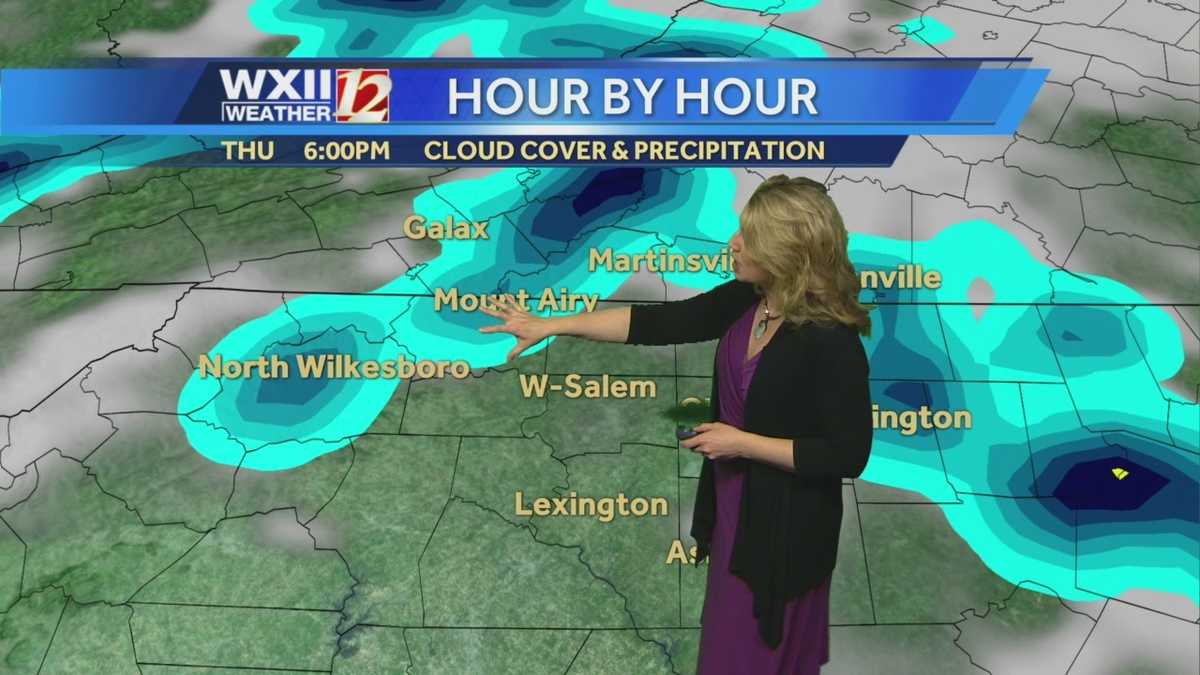 Michelle has your forecast into the weekend