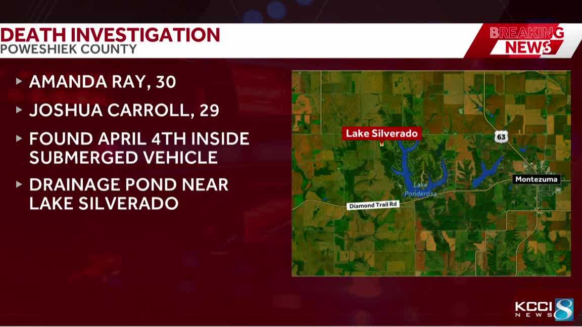 Authorities identify 2 people found dead in submerged vehicle near ...