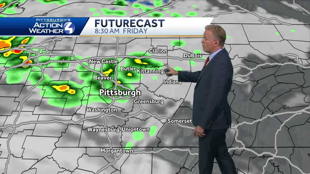 Rain showers, storms expected to continue overnight through Friday