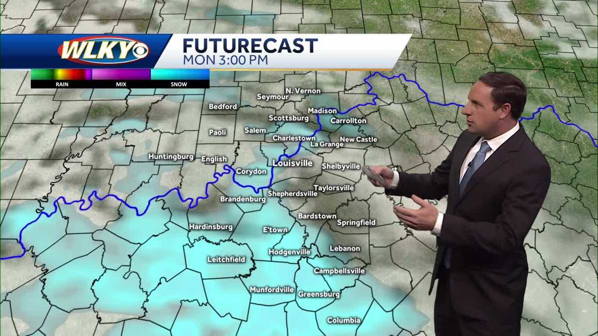 WLKY Meteorologist Eric Zernich's Saturday night forecast