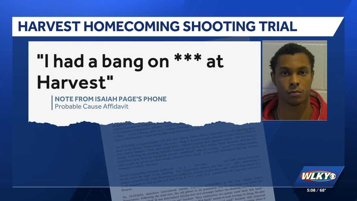 Notes in suspect's phone reference shooting at Harvest Homecoming