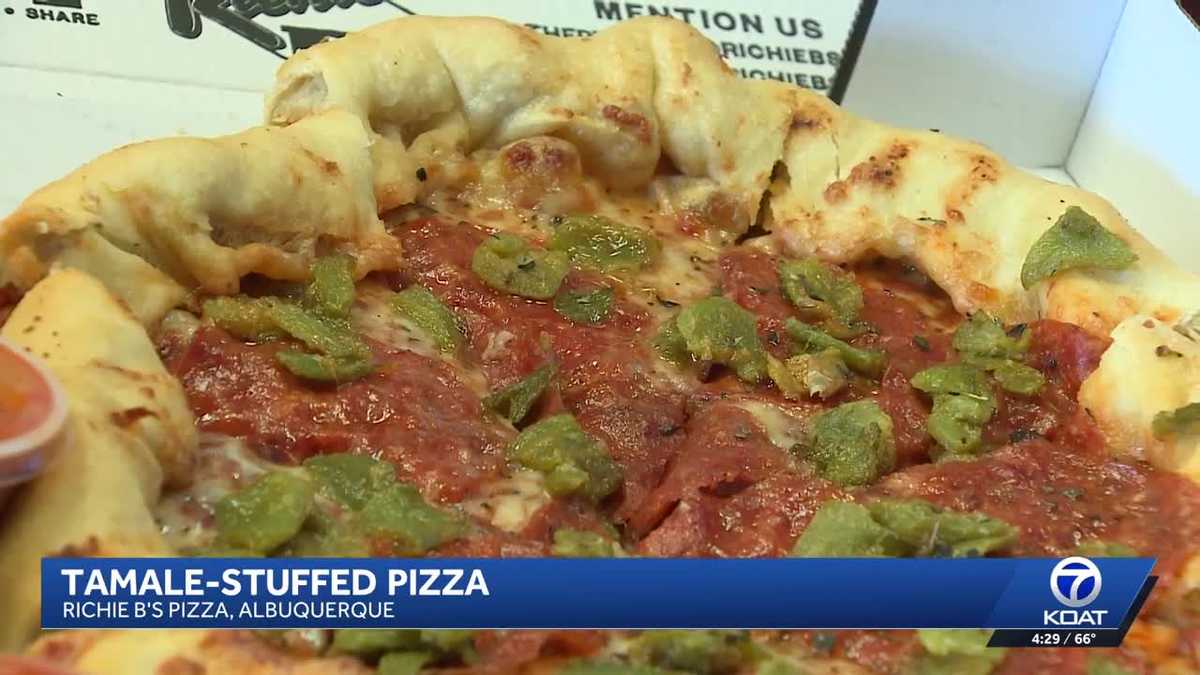 Richie B's pizza serving unique New Mexican pie