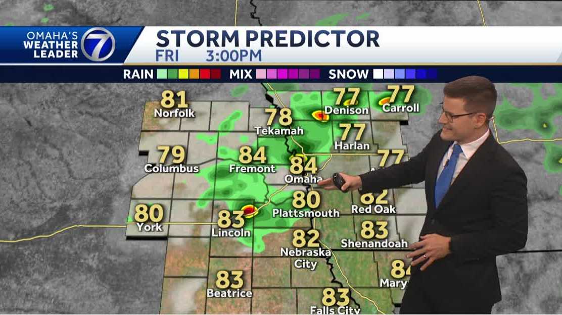 Omaha morning weather forecast for Friday, July 11