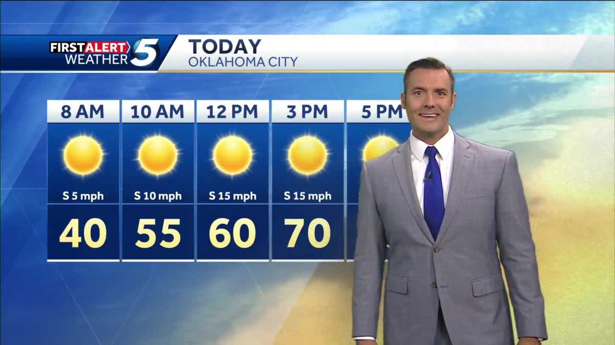 FORECAST: Sunny, warmer weather today