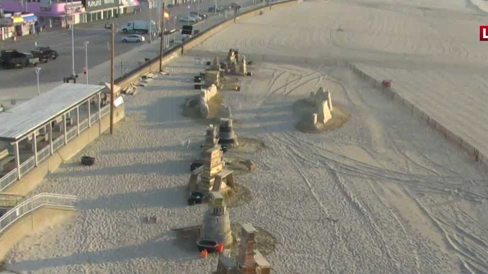 2025 Hampton Beach sand sculpting competition begins