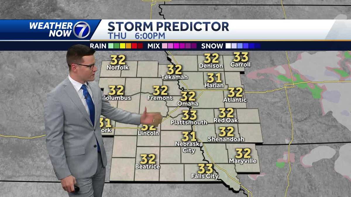 Omaha afternoon weather forecast for Thursday, December 28