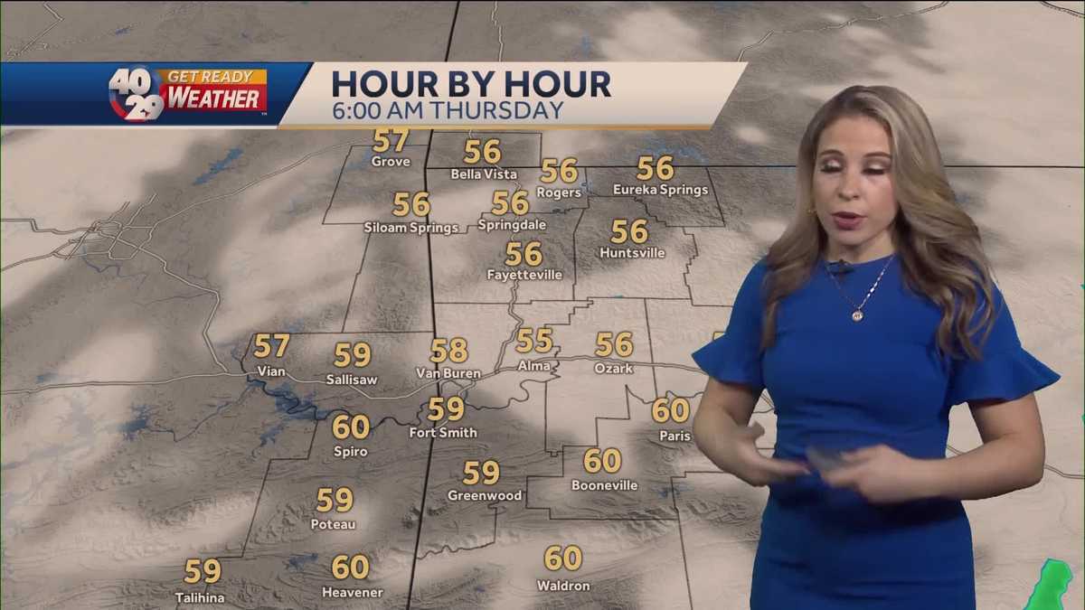 15 to 20 degrees above our average high temperature