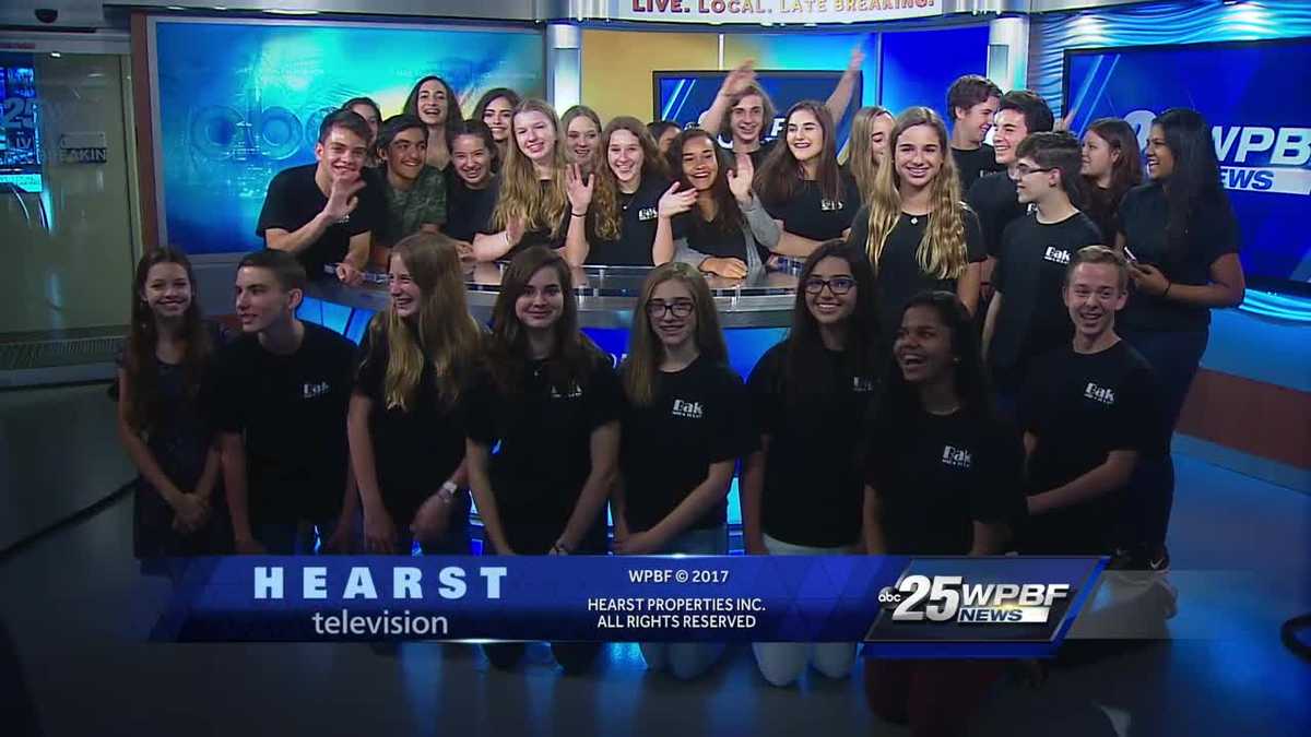 Future journalists visit WPBF 25 News