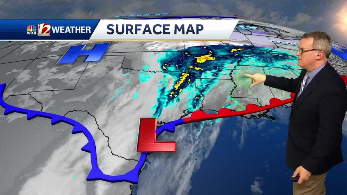 WATCH: Rain returns, Thursday storm chance