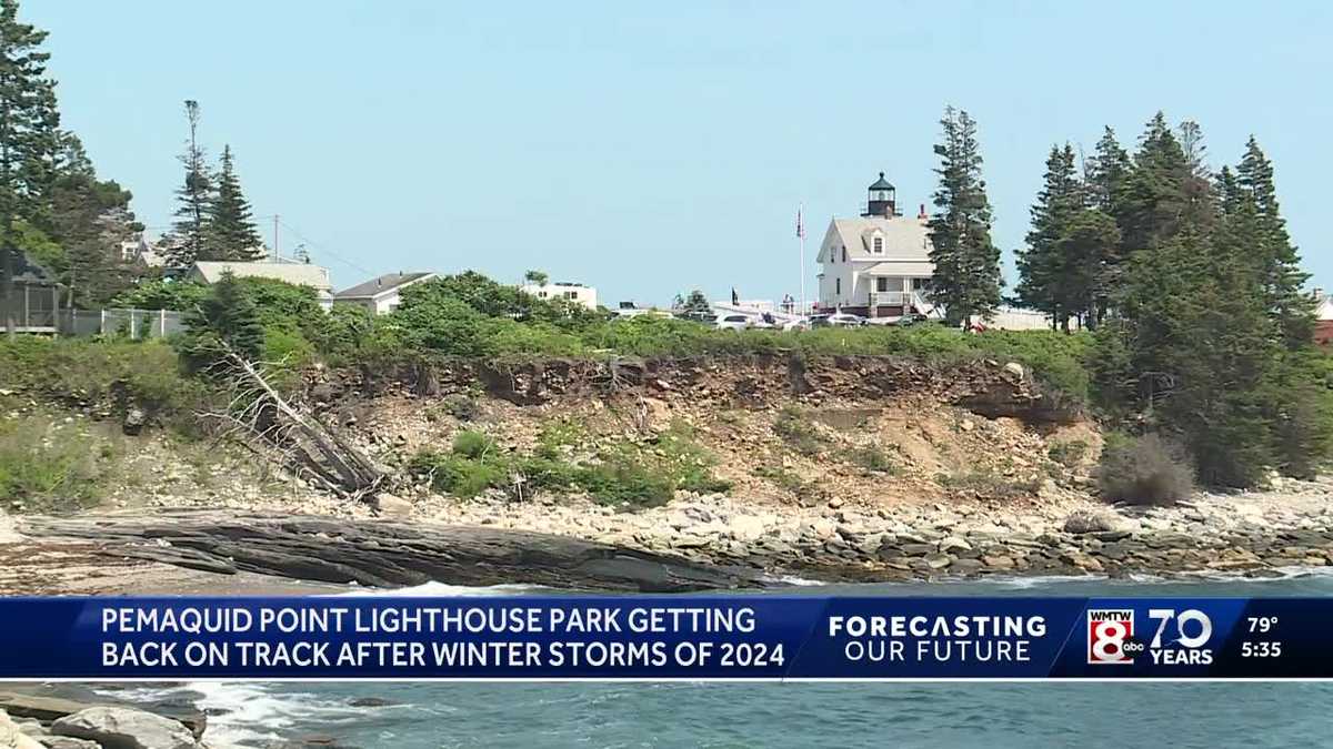 Pemaquid Point Lighthouse Park files for permit to fix coastal bluff