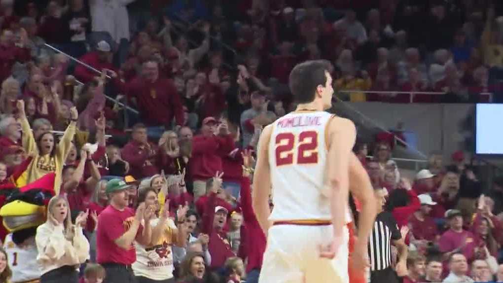 No. 3 Iowa State takes control late in 1st half vs. Oklahoma State and ...