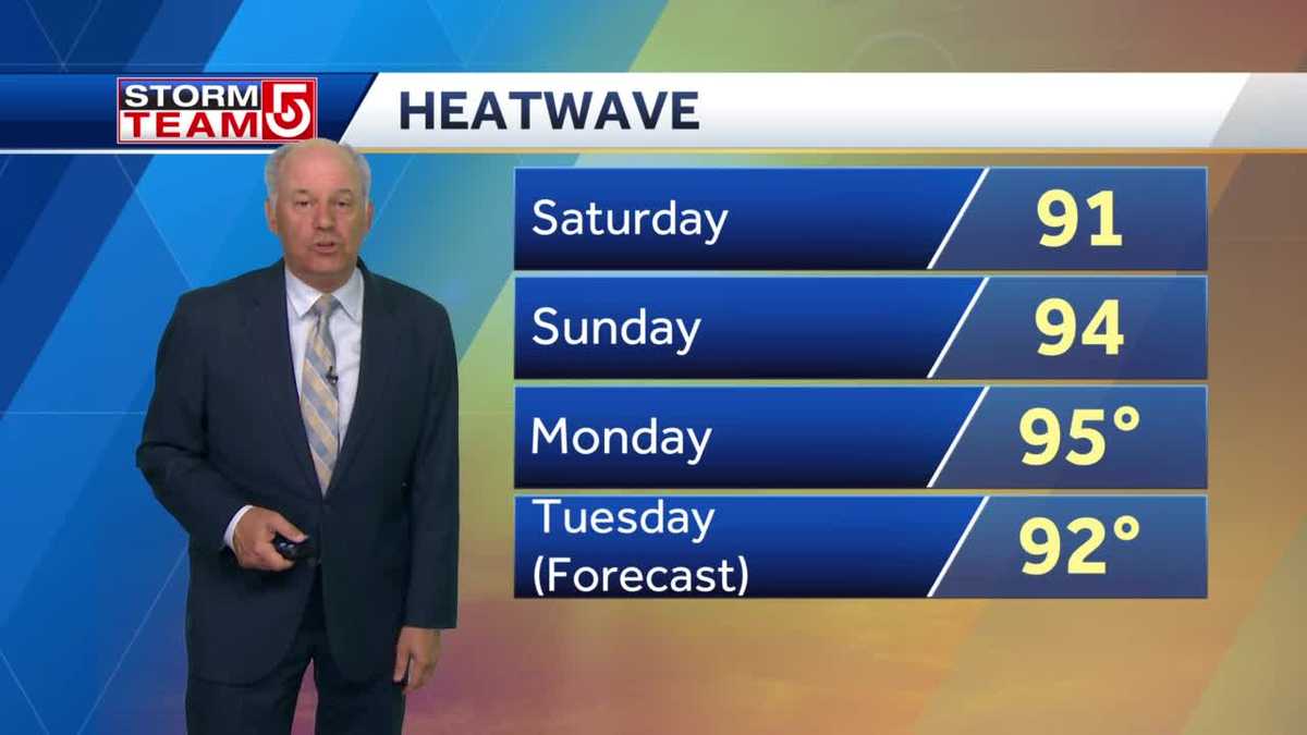 Video: Tropical humidity Tuesday as heat wave continues