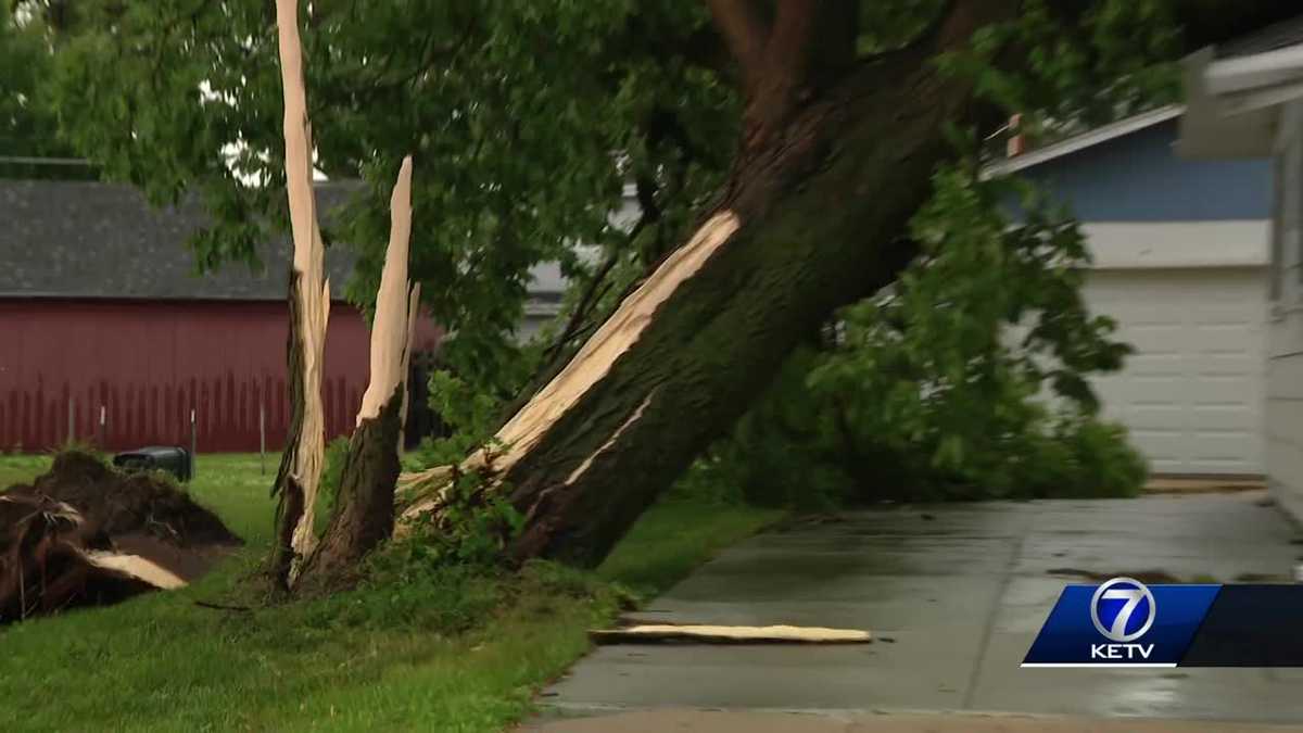 KETV NewsWatch 7 team coverage of the aftermath of severe storms