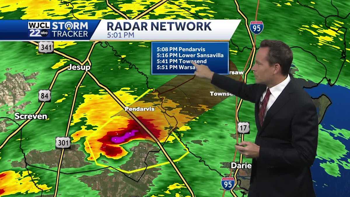 Savannah: Showers and storms likely with strong storms possible