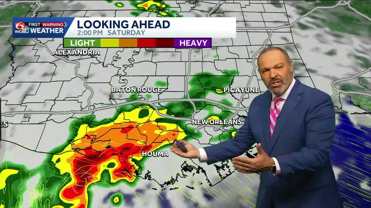 Tracking stormy weather this weekend