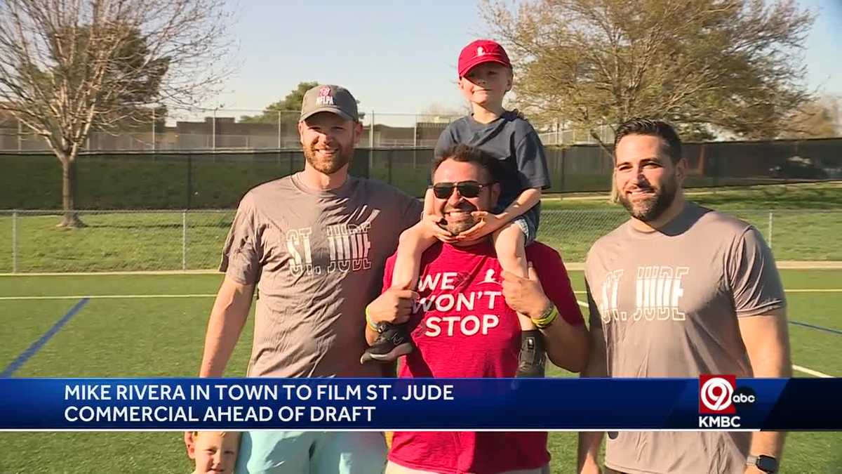 Former NFL, KU alum Mike Rivera stars in new St. Jude commercial