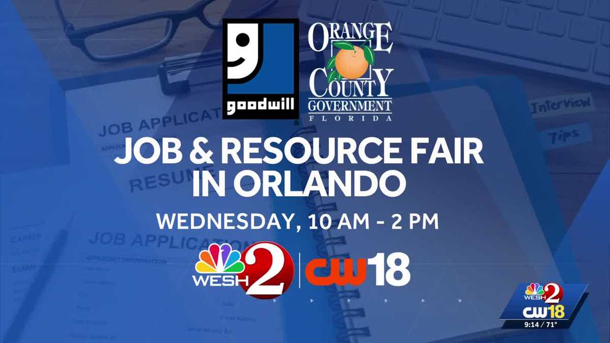 Goodwill hosting job and resource fair