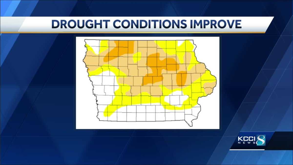 Rain bring drastic improvement to Iowa drought conditions