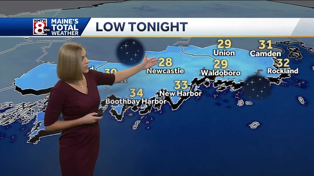 Full moon & freezing temps tonight