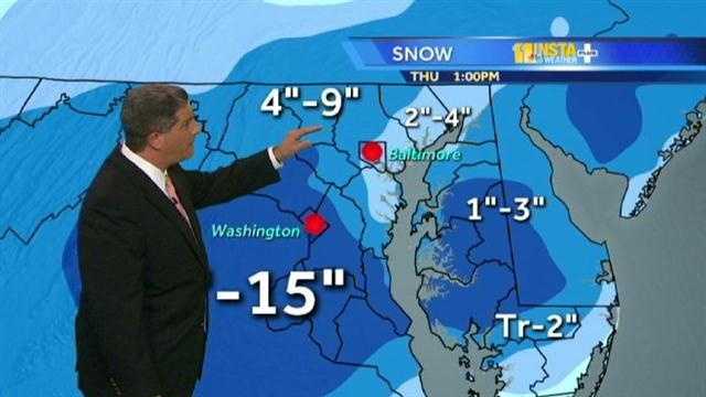 Snow/rain mix continues to fall in region