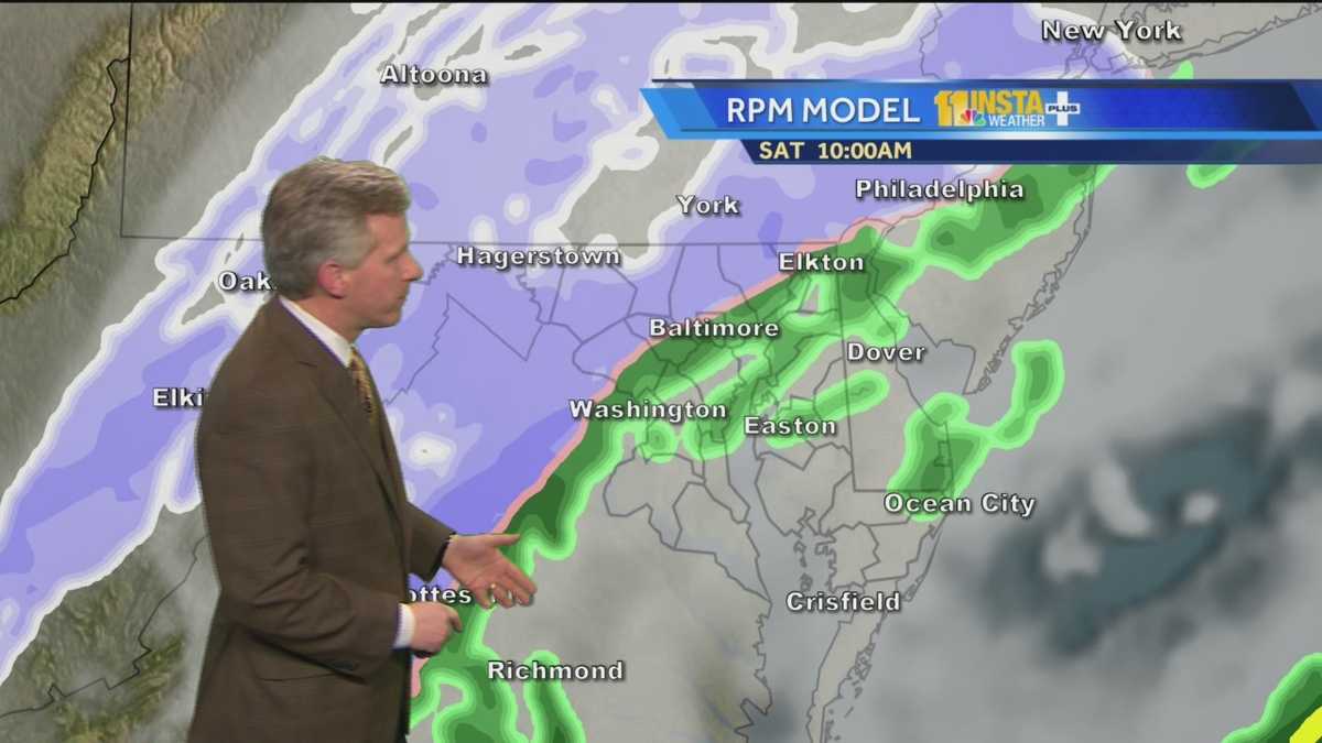 Clipper storm to brush through Maryland