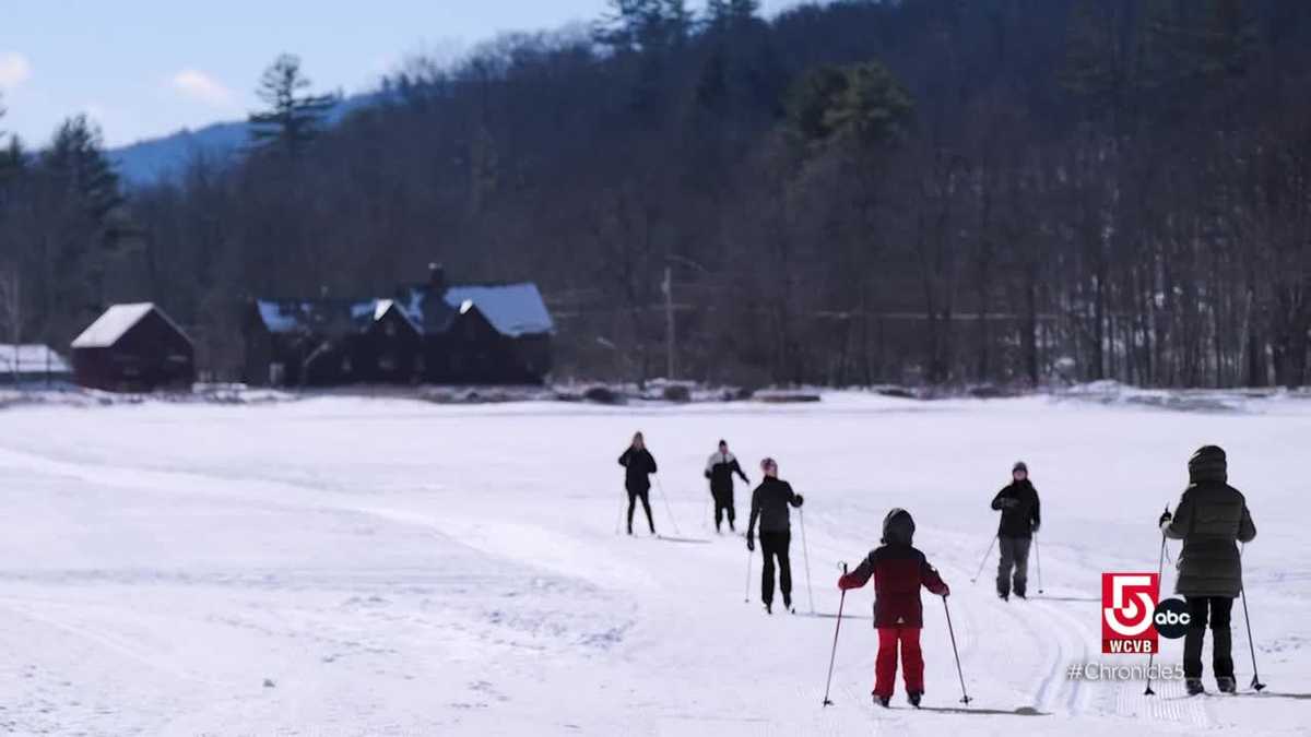 Wandering around the wooded, winter beauty of Windham County, VT