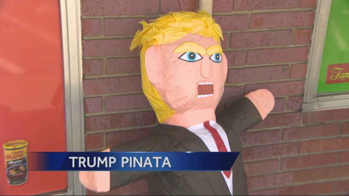 Donald Trump pinatas arrive in Sacramento