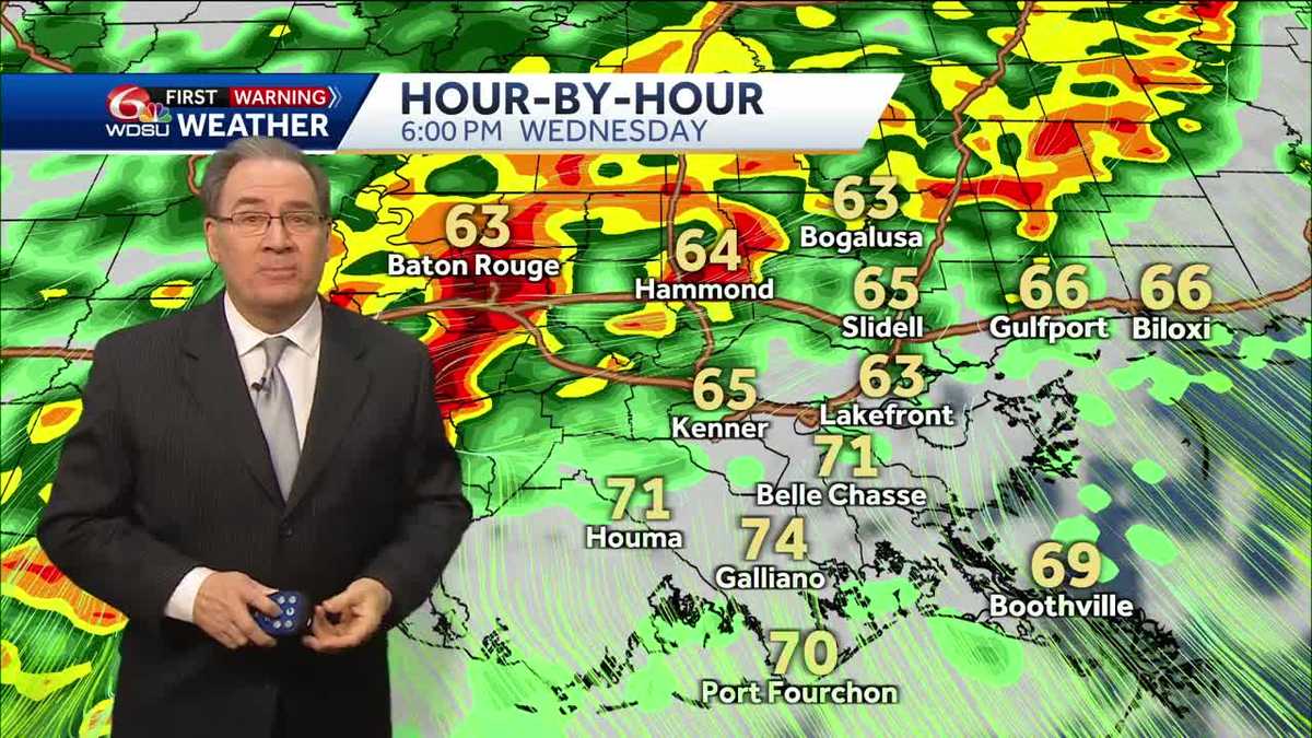 Warmer and somewhat wet this week
