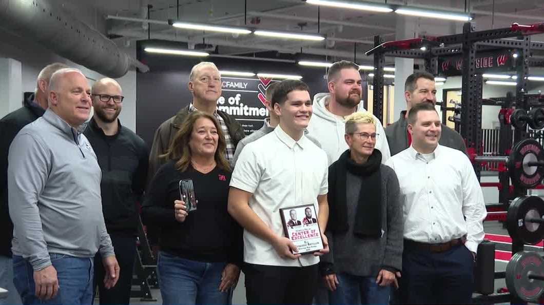 Westside senior wins Center of Excellence Award