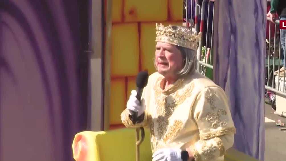 Krewe of Argus King and Queen toasts 2024