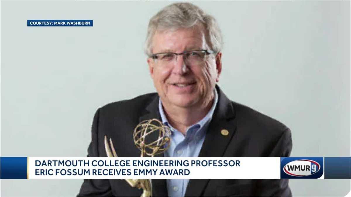 Engineering professor Eric Fossum receives Emmy award