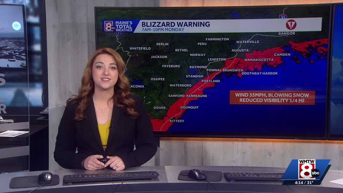 Total Weather Alert: Blizzard conditions arrive Monday
