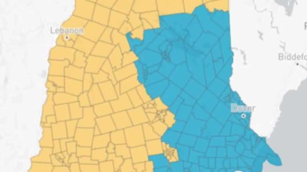 NH lawmakers approve new redistricting map