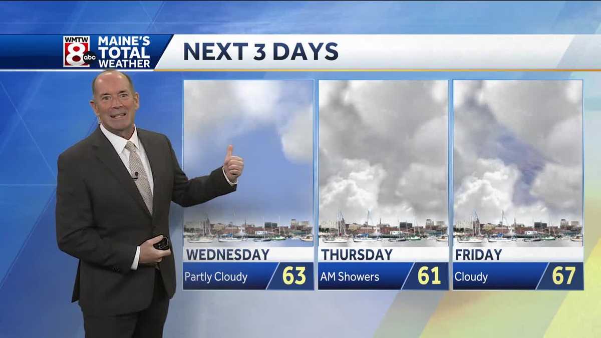 Dry days will last through midweek