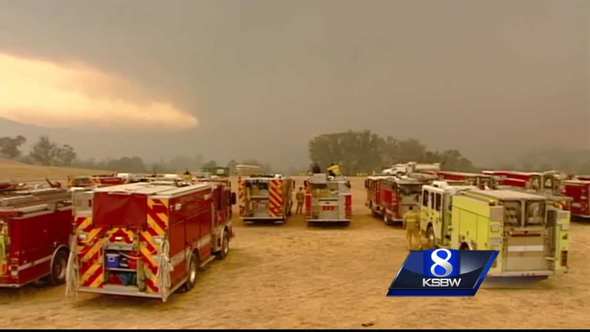 Chimney Fire spreads into Fort Hunter Liggett