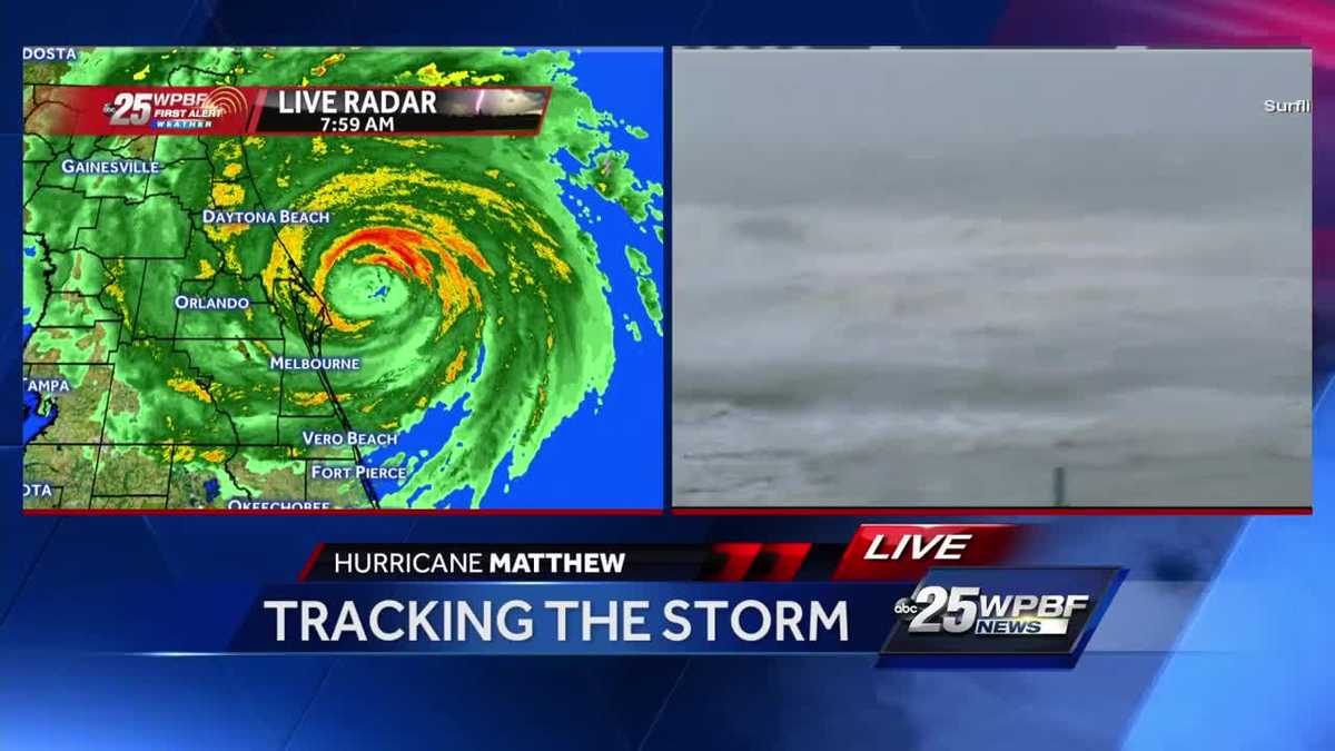 Friday update: Tracking Matthew