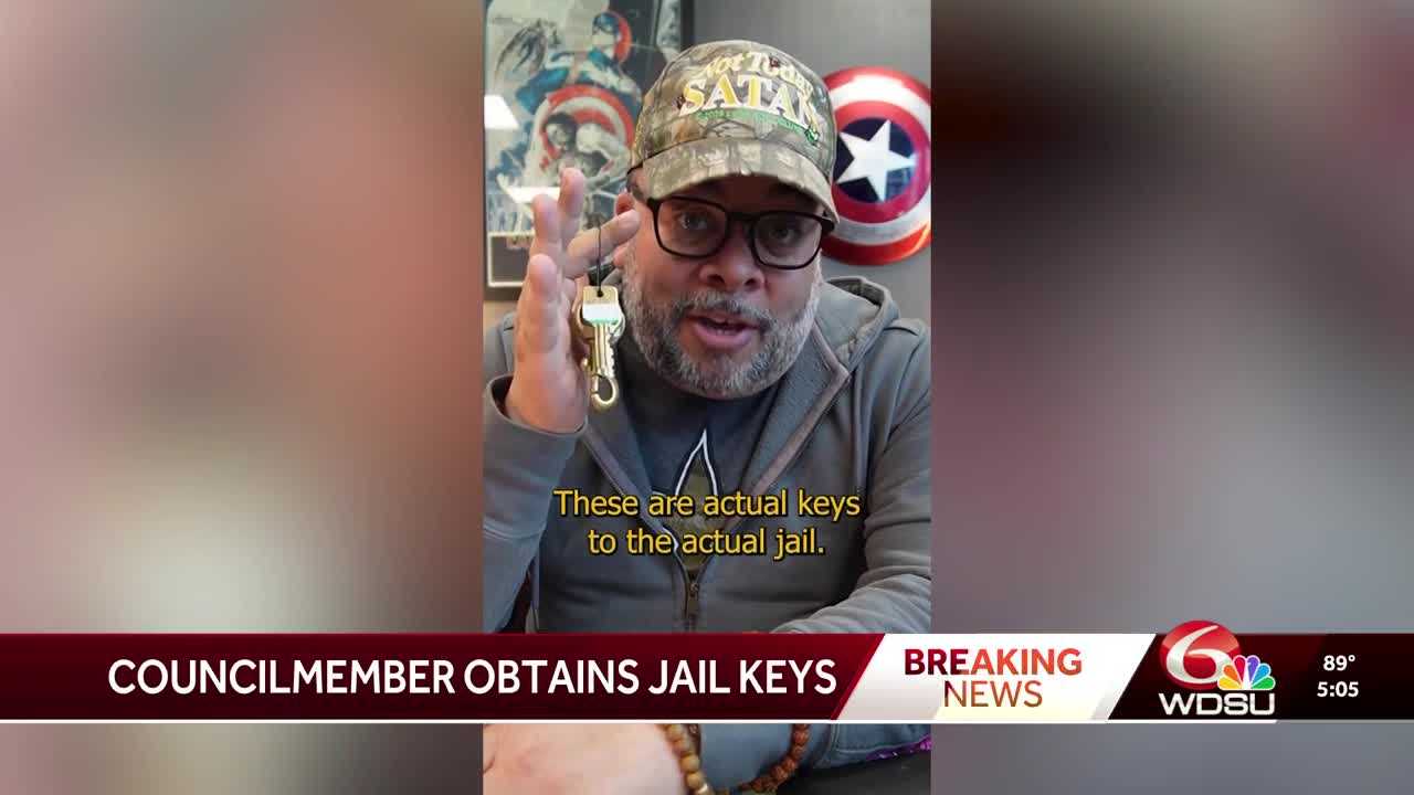 Keys allegedly from Orleans Parish Jail given to council member by ...
