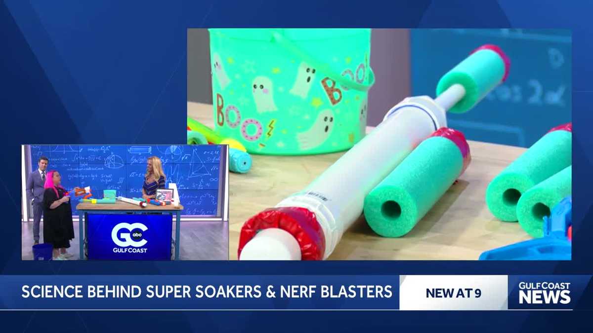Make, Bake & Destroy: Science behind Super Soakers & Nerf blasters