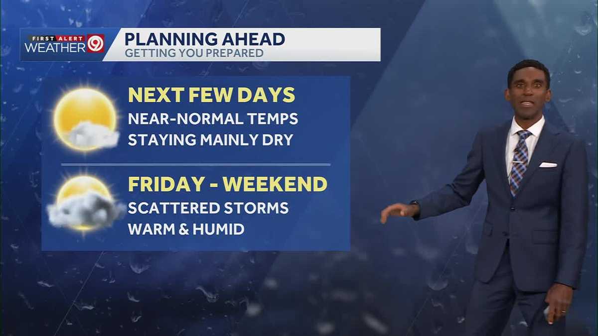 Dry, warm and humid to begin June in Kansas City